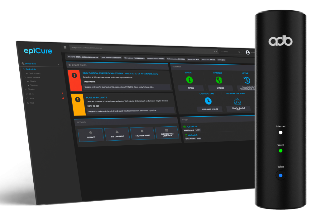 Cheetah - Multi-Gigabit XGS-PON Wi-Fi 7 Gateway - ADB